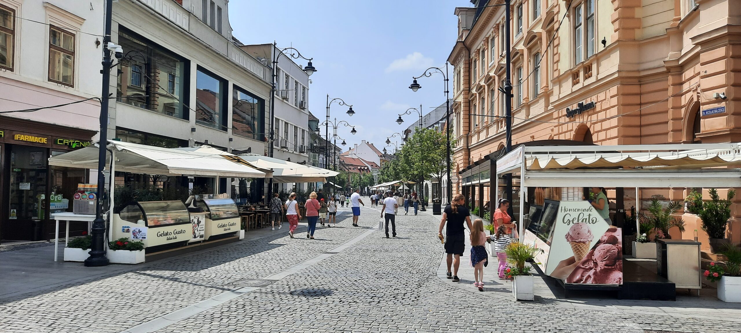 corso strada Balcescu centru Sibiu iunie – Ziarul Mesagerul de Sibiu